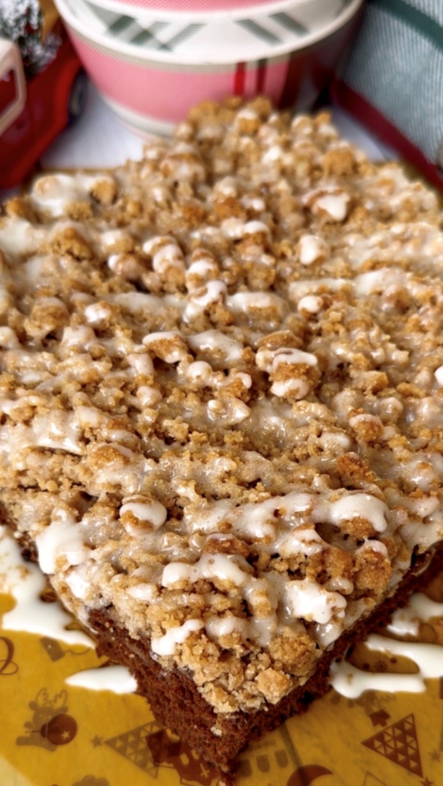 Gingerbread Crumb Cake - Sweet Monkey