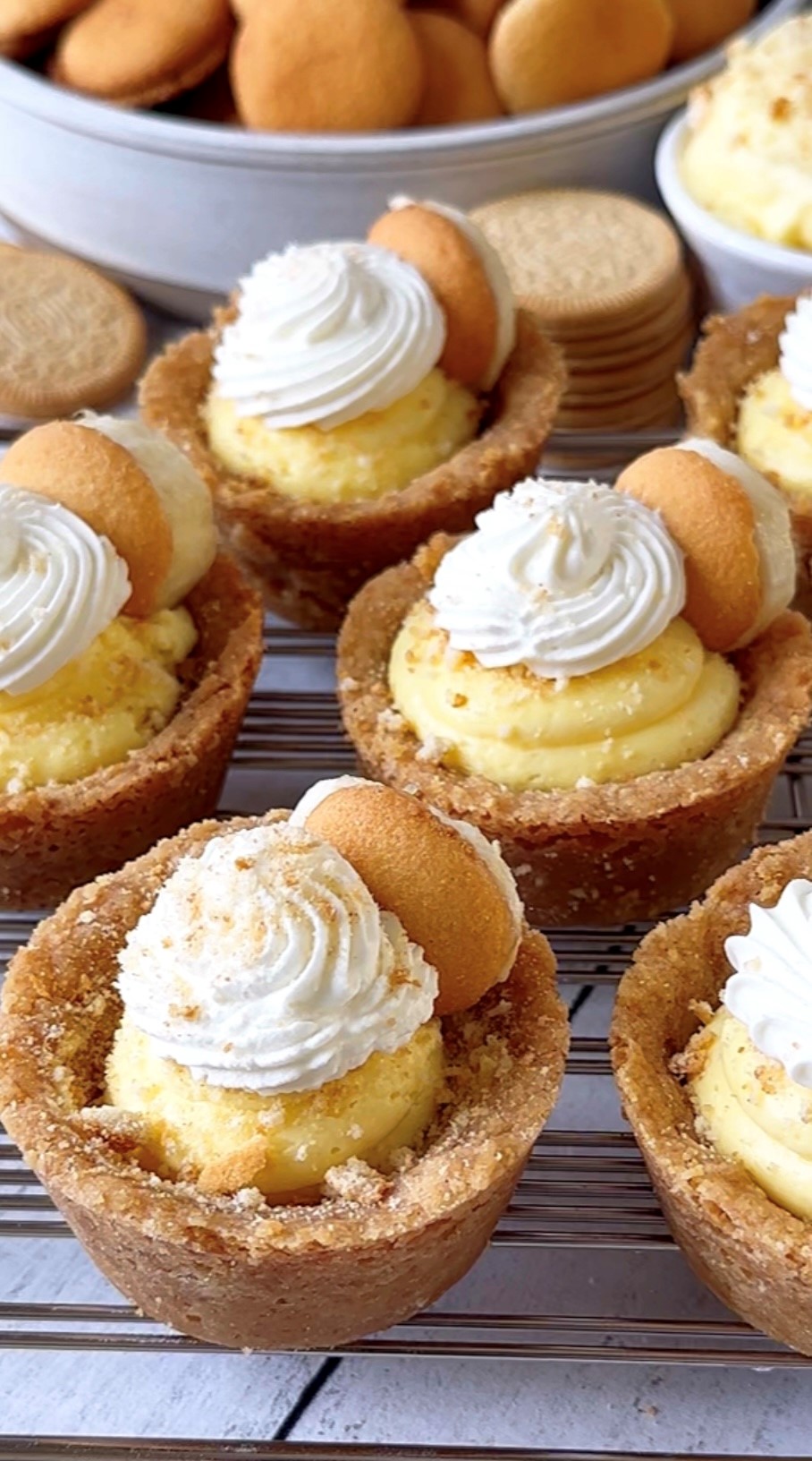 Banana Pudding Cups - Sweet Monkey